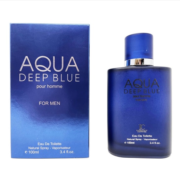 Other | Aqua Deep Blue For Men | Poshmark